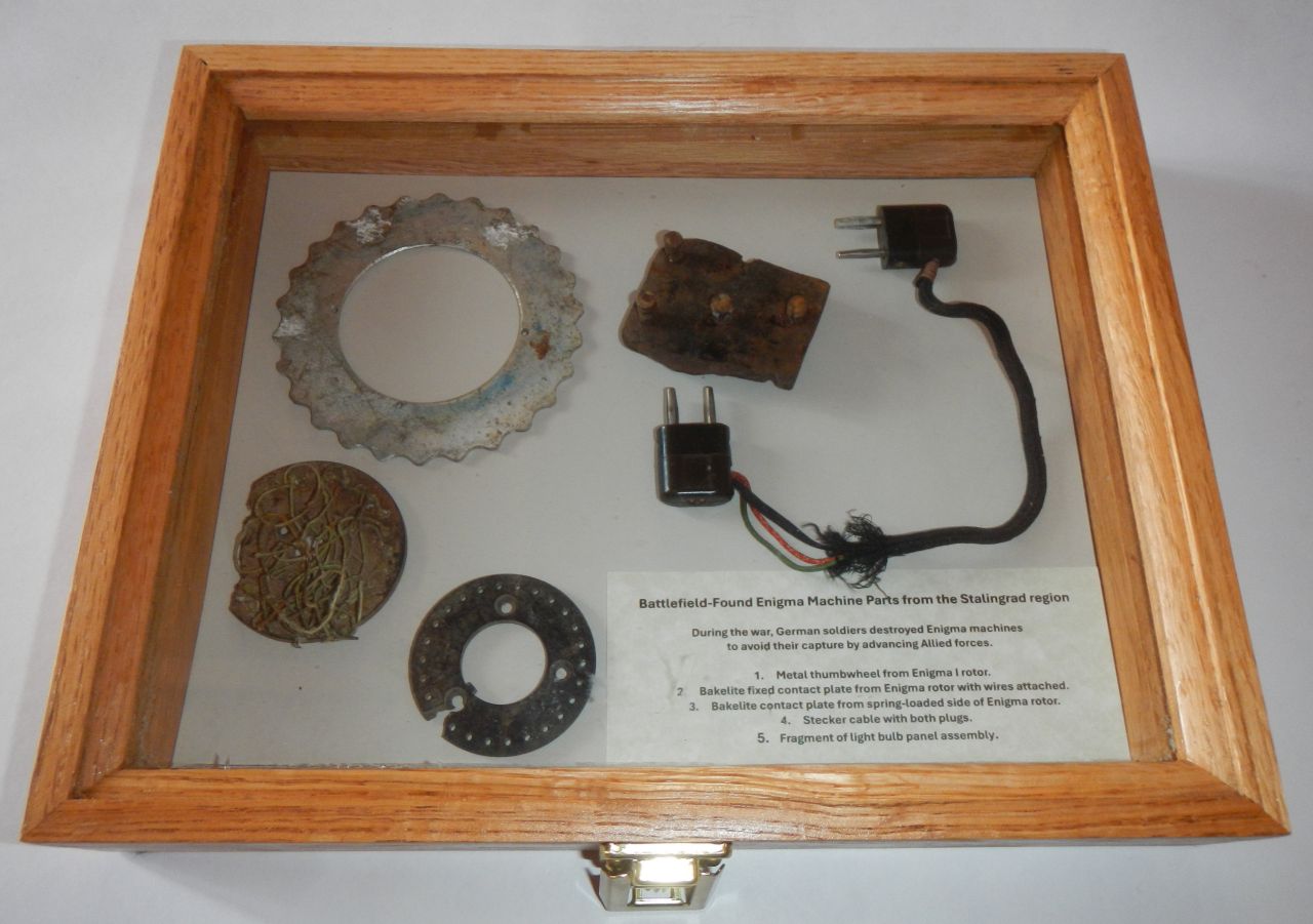 Relic Enigma Machine Parts Collection - Enigma Museum